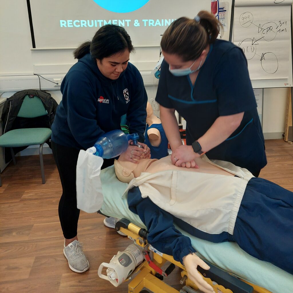 CPR and Automated External Defibrillation – ForeFront Training